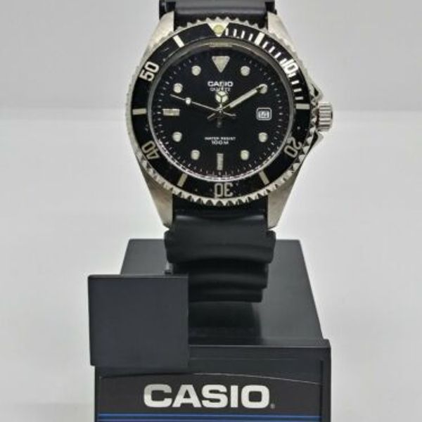 Casio Vintage MTD-1010 Submariner Watch Module 1346 | WatchCharts ...