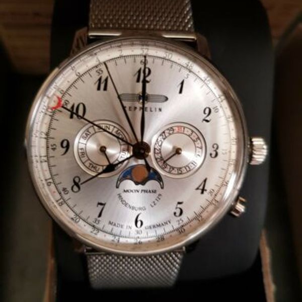 Zeppelin Men's Watch With Moon Phase 7036-1 | WatchCharts