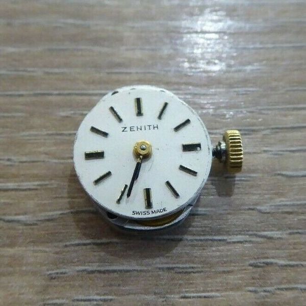 RARE VINTAGE ZENITH 17 JEWELS WRISTWATCH MOVEMENT. WORKING ...