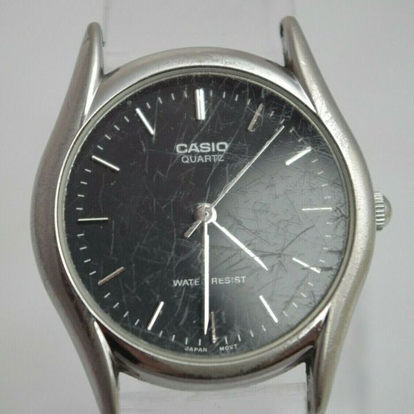 Vintage watch CASIO Quartz 1330 MTP-1094 Water Resist Japan Movt ...