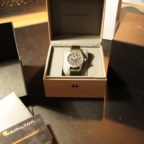 [WTS] Hamilton Khaki Field Mechanical - New H50 Movement | WatchCharts ...