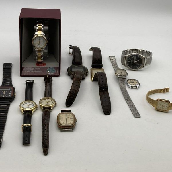 Unisex Timex & Citizen Quartz Analog & Digital Watch Lot | WatchCharts ...