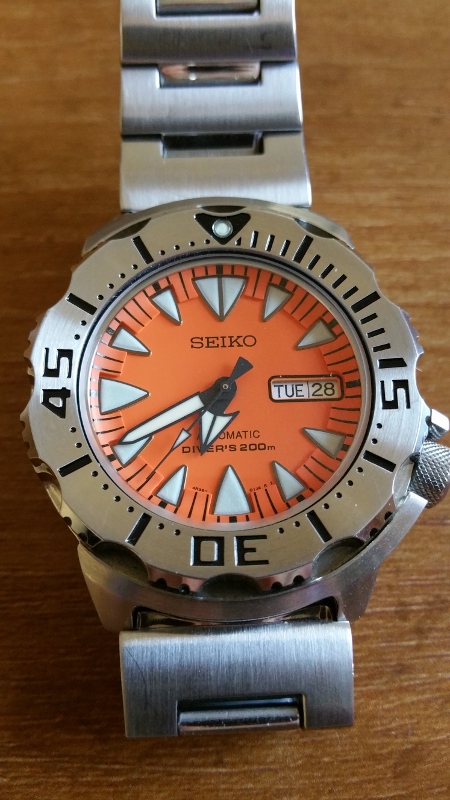 Seiko Orange Monster SRP309 | WatchCharts