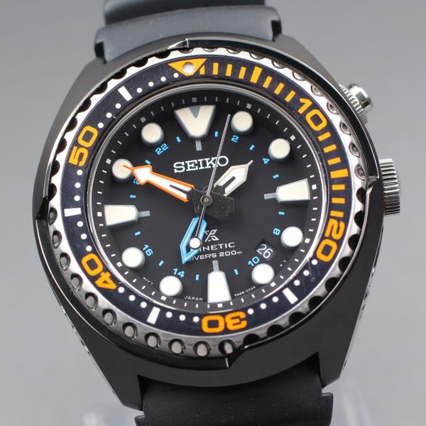[N Mint] Seiko Prospex SUN023 SUN 023 GMT Kinetic 5M85 Divers Watch ...