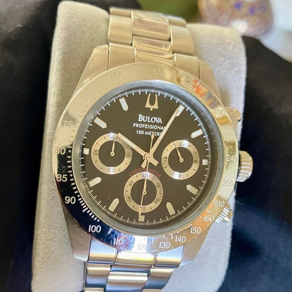 [WTS] Bulova Rolex Daytona Homage w/ vintage box | WatchCharts Marketplace