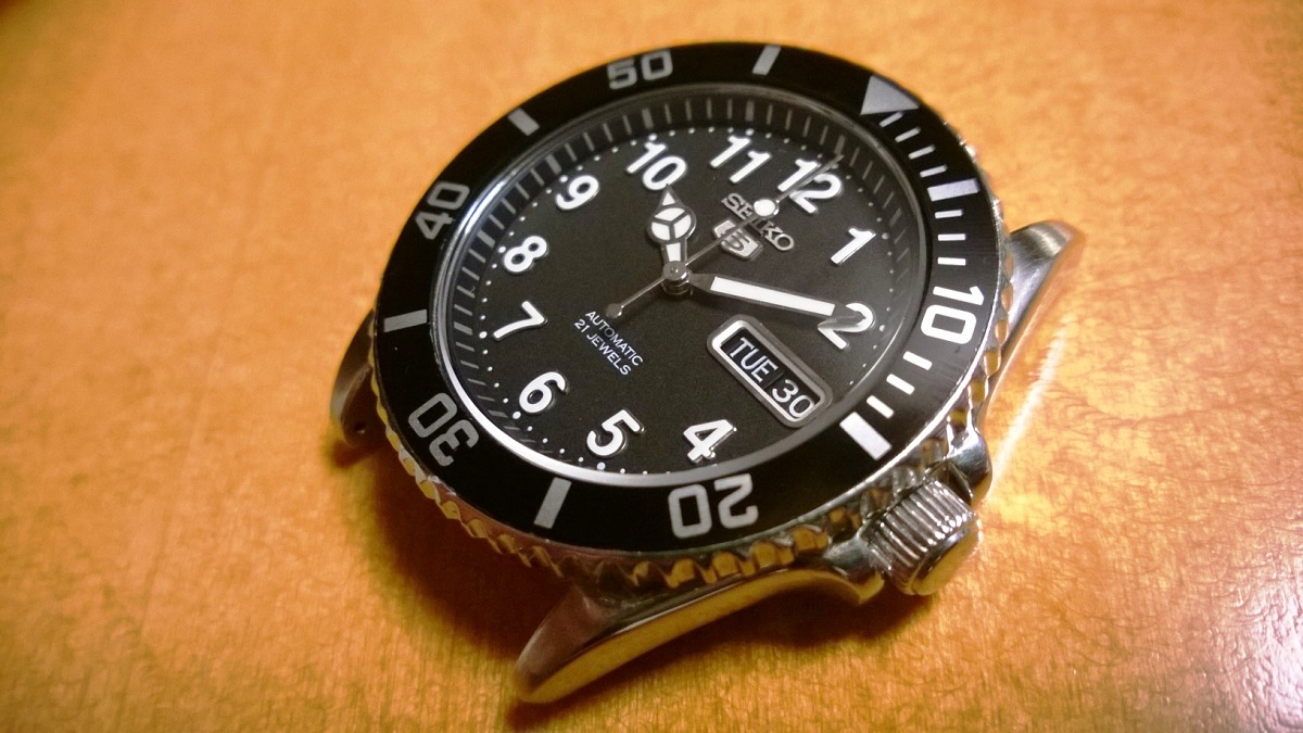 SOLD.. Seiko SKX031 "Field/Military Diver" mod w/ sapphire crystal ...