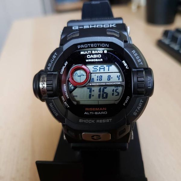 G-Shock Riseman, G-Shock GWM850, Casio Pathfinder PAW1300T ...