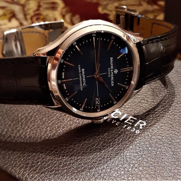 FS: Baume & Mercier Clifton Baumatic COSC | WatchCharts Marketplace