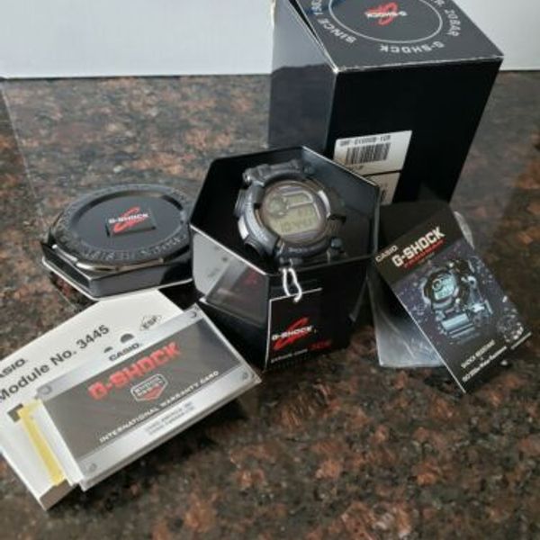 Casio G-Shock GWFD1000B-1 (New Model) triple sensor, carbon fiber wrist ...