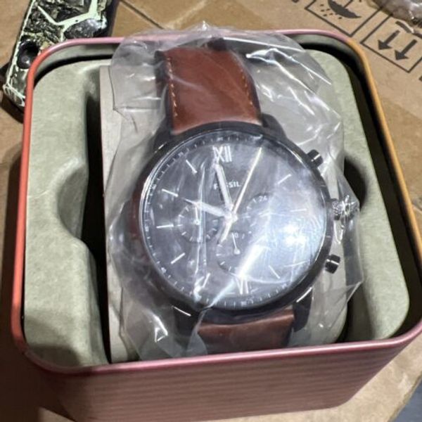 Fossil Men's Neutra Blue Dial Watch - FS5512 | WatchCharts Marketplace