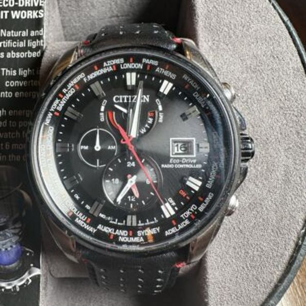 Citizen H820-S092051 Eco-Drive Radio Controlled Chronograph Men’s Watch ...