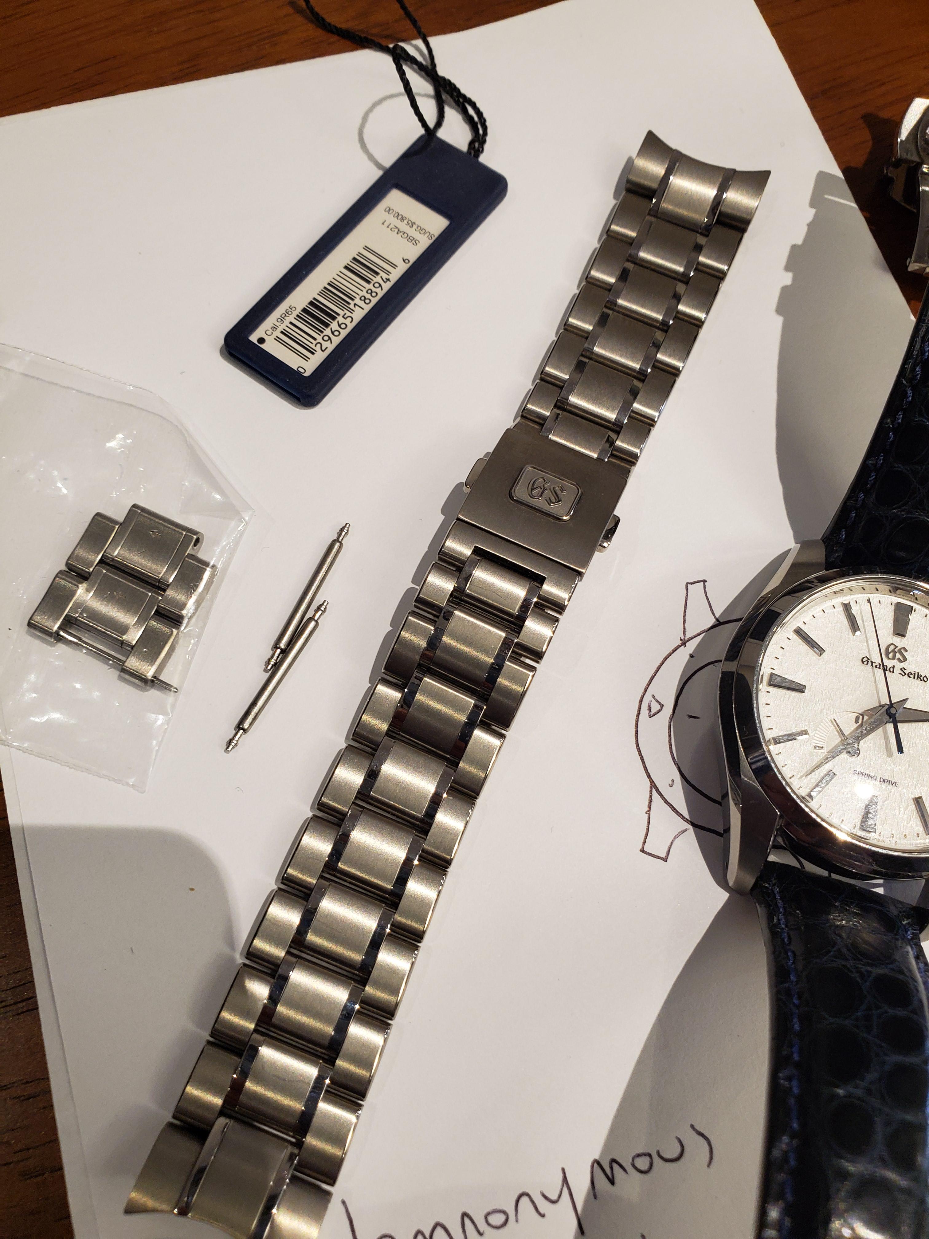 [WTS] Grand Seiko SBGA211 Snowflake Full Kit + Blue Alligator Strap ...