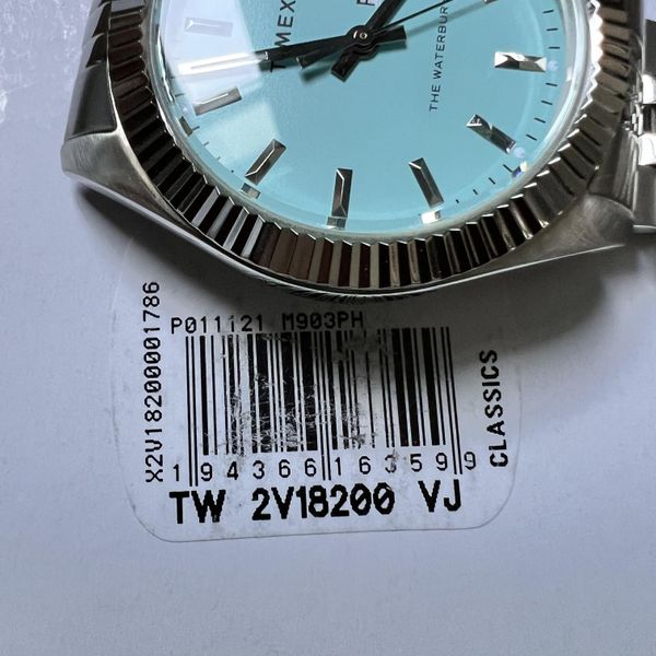 [WTS] Timex Tiffany blue Waterbury legacy … | WatchCharts