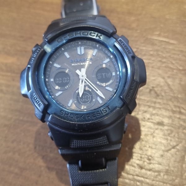 Casio Men'S Watch G-Shock Tough Solar Multiband 6 Spares/repair Working ...