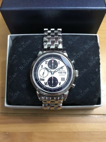 Bulova Accutron Gemini 63C008 Automatic Chronograph ETA 7750 Valjoux ...