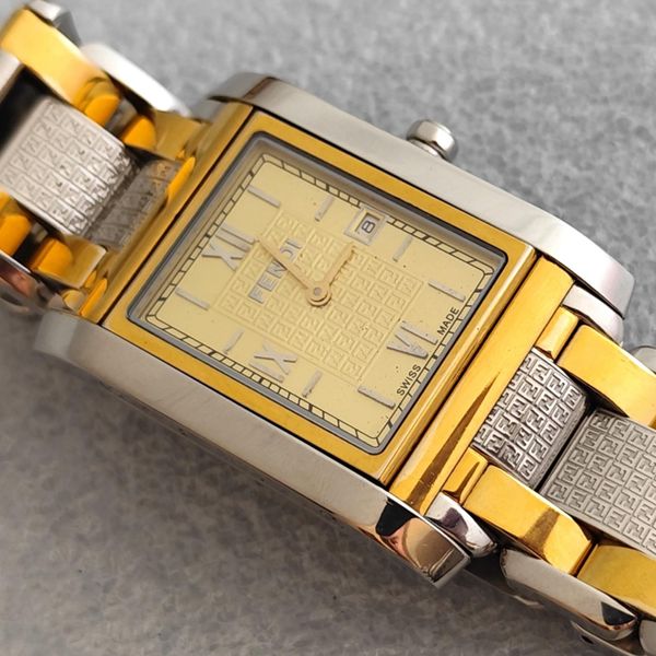 [WTS] Fendi Orologi Reversible Rare "Computer" Jubilee Dial Two Tone ...