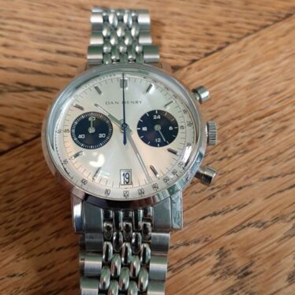 Dan Henry 1964 BiCompax Chronograph Watch. Excellent condition ...