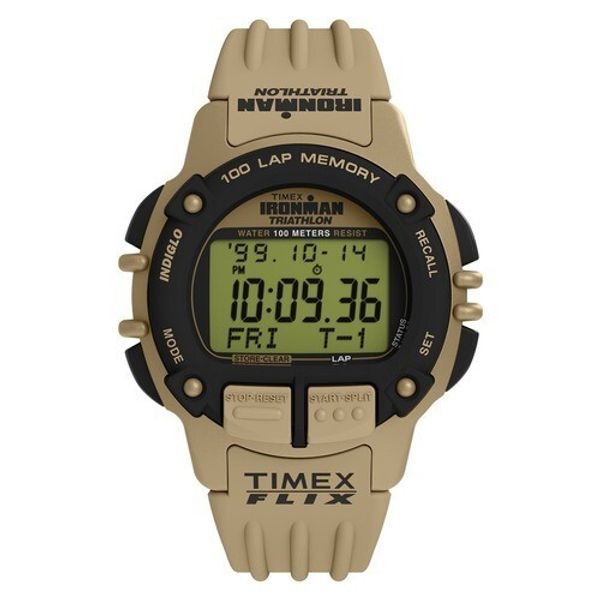 Timex TW5M63100 Green Mens Digital Watch Ironman Flix Men's watch New ...