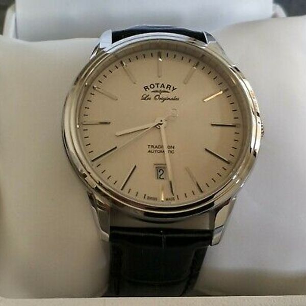 Rotary Les Originales Traditional Swiss Made watch with Sellita SW-200 ...