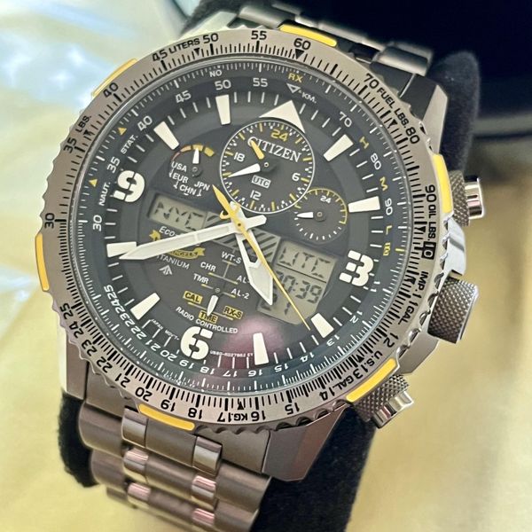 [WTS] Citizen Skyhawk AT Blue Angels Titanium | WatchCharts Marketplace