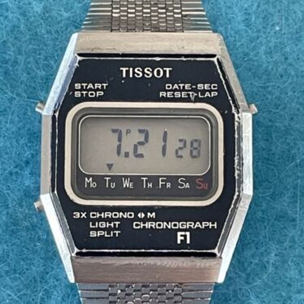 Tissot F1 Digital Vintage | WatchCharts Marketplace