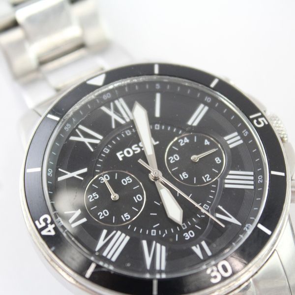 Mens Assorted Chronograph Watches Quartz Fossil Emporio Armani Working ...