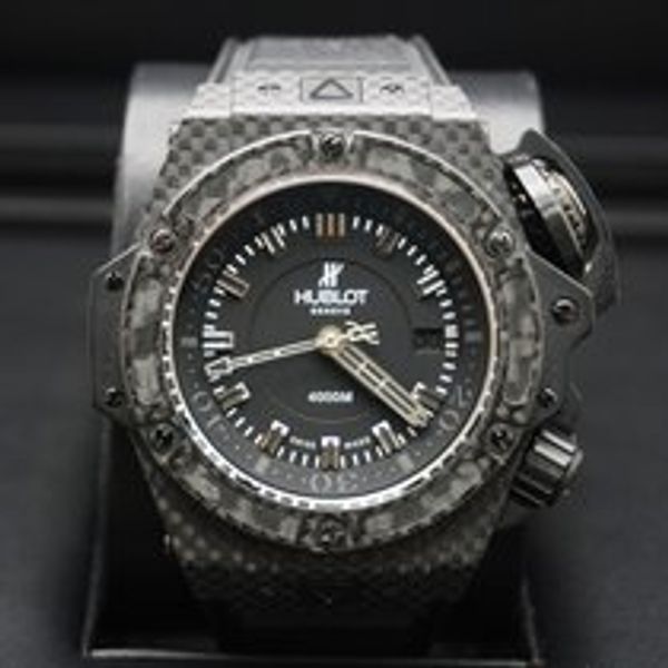 Hublot King Power "Oceanographic Diver 4000" 731.qx.1140.rx Carbon ...