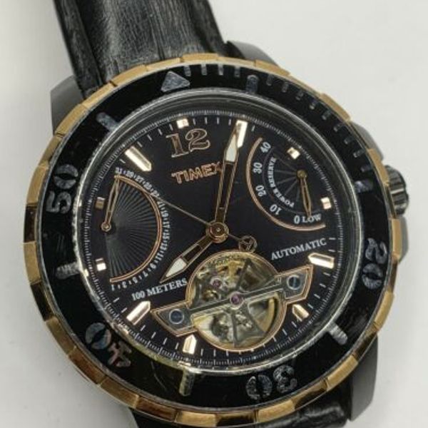 RARE Timex Automatic T2M931 Power Reserve Open Heart Watch | WatchCharts