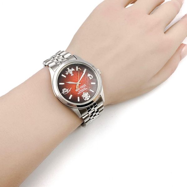 One Piece Ace Flame Memory Memorial Watch Limited 9999 Seiko Quartz ...