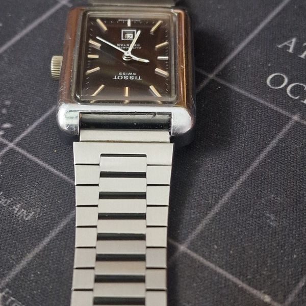 Vintage Tissot Seastar Automatic Tank Watch | WatchCharts Marketplace