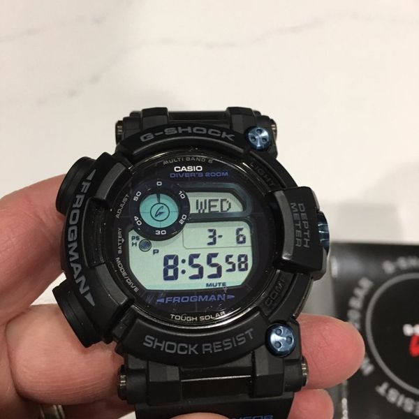 Casio G-Shock Frogman GWF-D1000B blue accents | WatchCharts