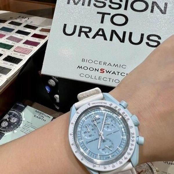 NEW Swatch x Omega Moonswatch Mission To The Uranus Watch - With Box ...