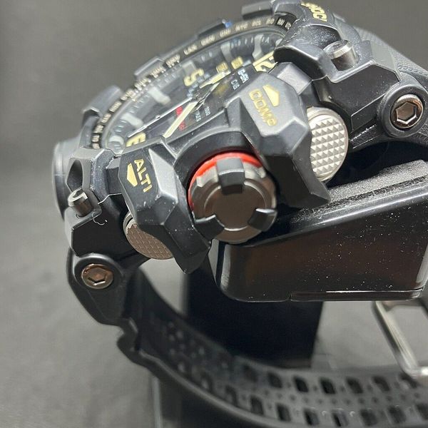 CASIO G-SHOCK MUDMASTER GWG-1000-1AJF Radio Tough Solar Black Used Japan | WatchCharts Marketplace