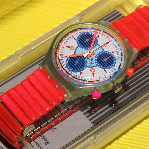 Swatch Chrono Inspyral SCG102/103 NEW & Original Packaging ...