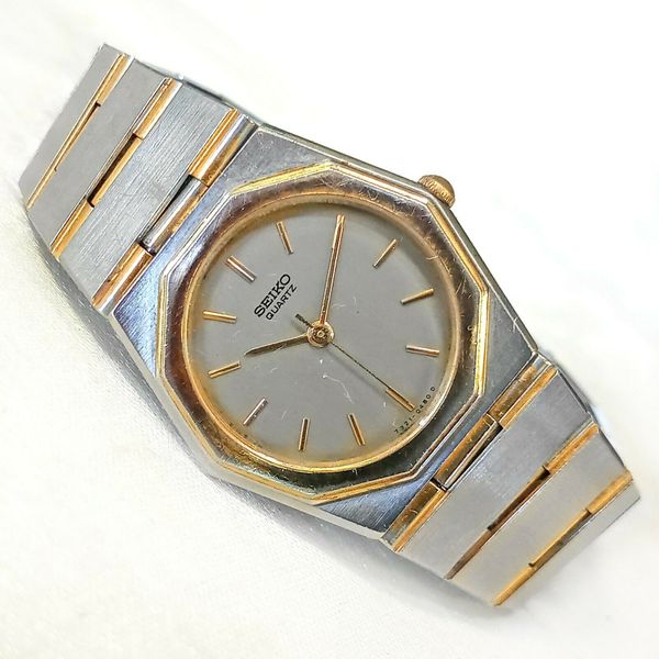 Vintage Seiko Quartz Watch 7321-0110 Hexagon Case 23mm Womens ...