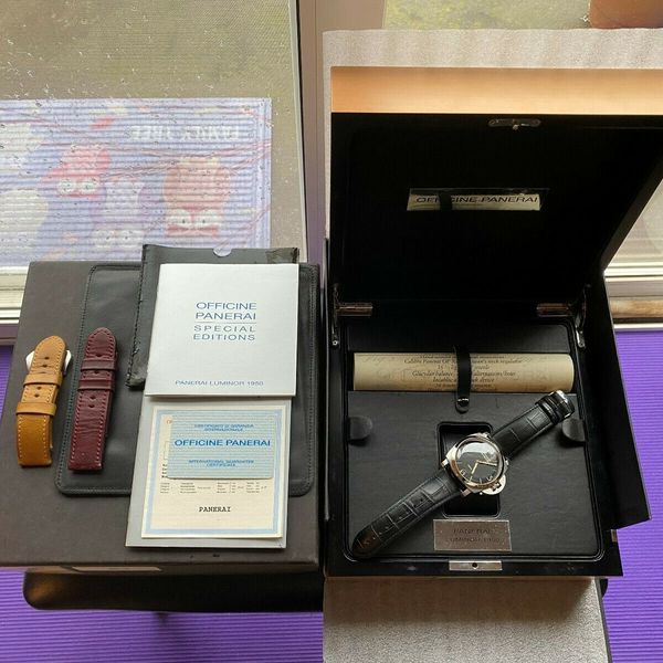 ~Very Rare~ Panerai PAM00127 PAM 127 Luminor 1950 Limited Edition Watch ...