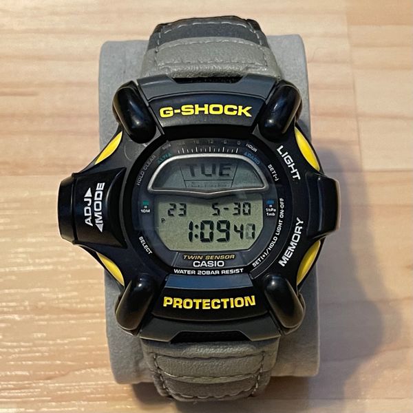 [WTS] Casio G-Shock DW-9100B-1BV Riseman Altimeter Barometer ...