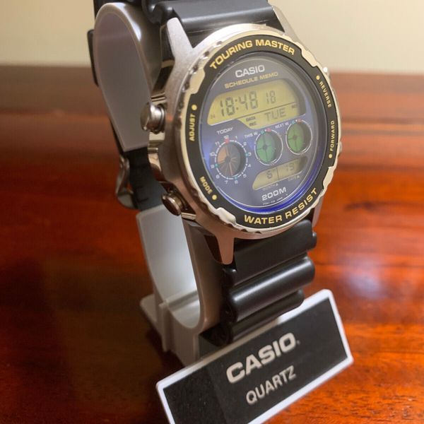 Vintage CASIO DW-7600 TOURING MASTER Watch - RARE DGW G-Shock ...
