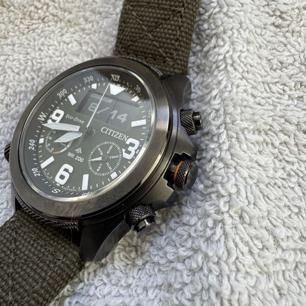 Citizen Eco drive- Pro master land | WatchCharts Marketplace