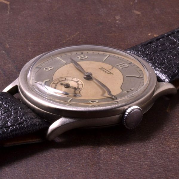 Tissot Bullseye Vintage Watch, Military Style, '30s Swiss Art Deco ...