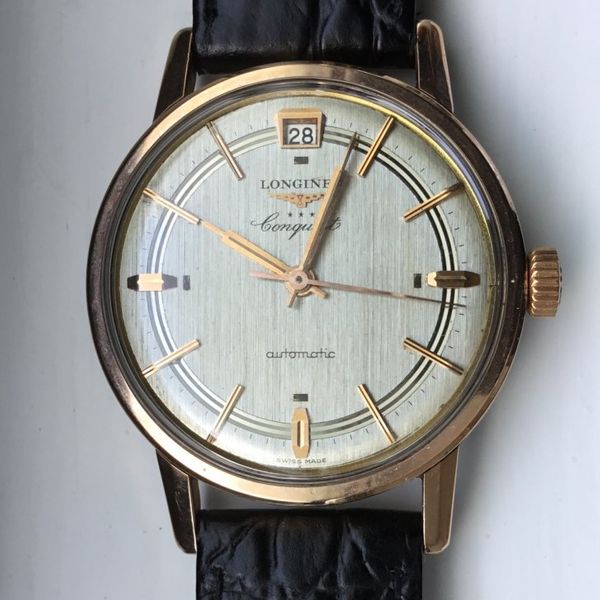 SOLD On the bay Vintage Longines Cal 291 in RG-capped | WatchCharts ...