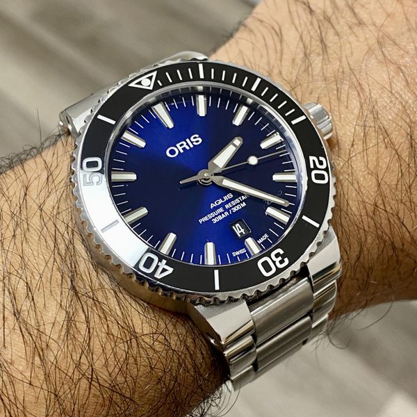 [WTS] ???? Oris Aquis. Gorgeous Blue. Ceramic bezel. Full Set ...