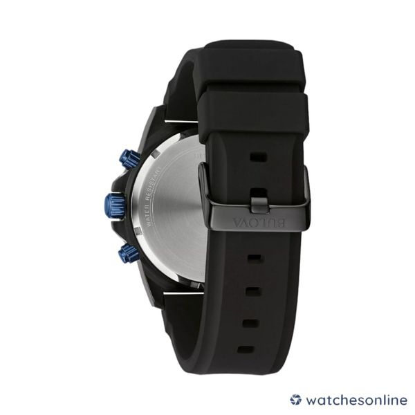 BULOVA Men's Marine Star 44mm Chronograph Stainless Steel Quartz Watch ...