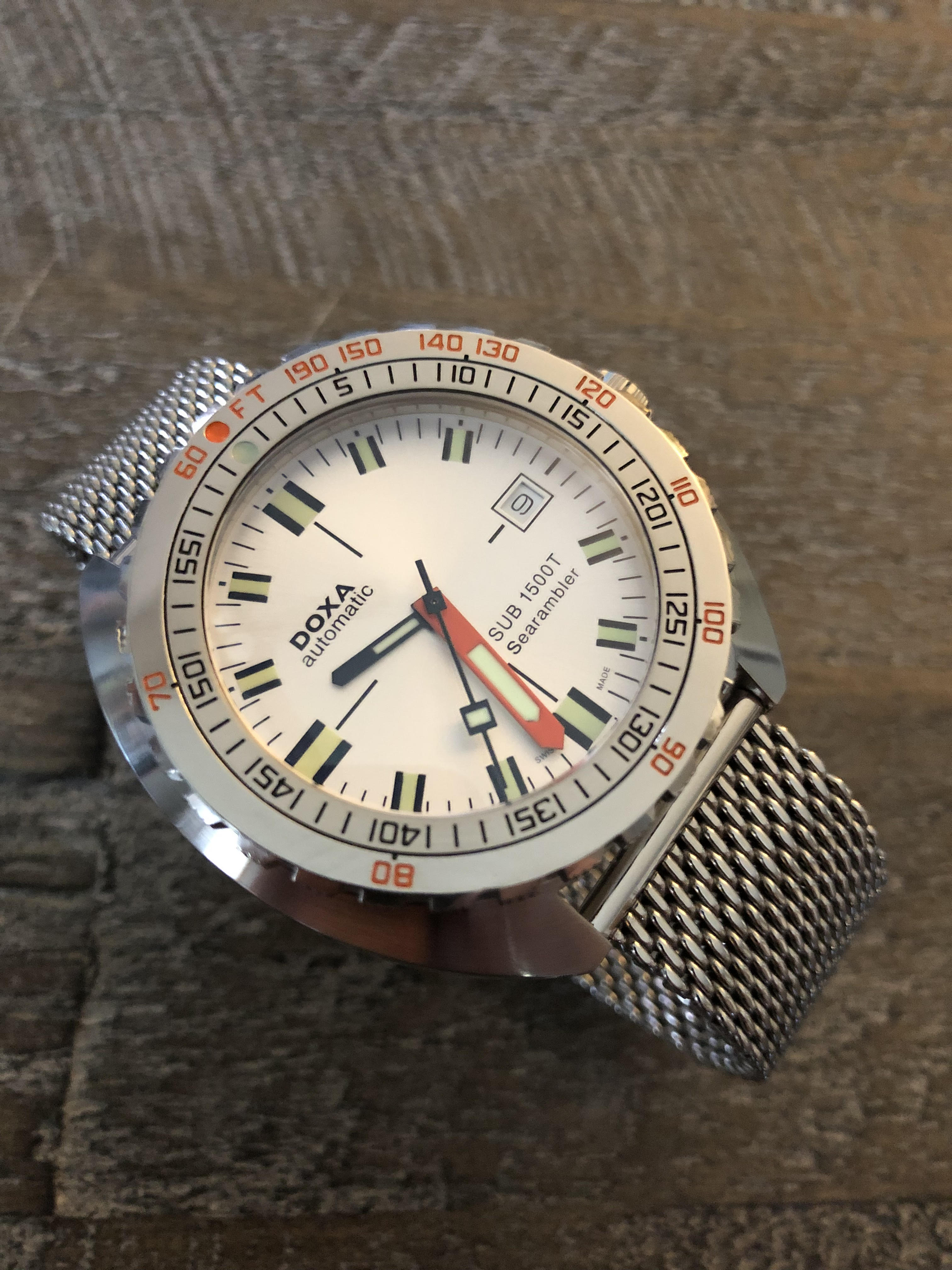 [WTS/WTT] Doxa Sub 1500T Searambler LE. $1199 | WatchCharts