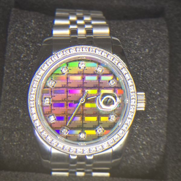 Woman's 31mm Automatic mechanical watch With Seiko NH05 And Silicon ...