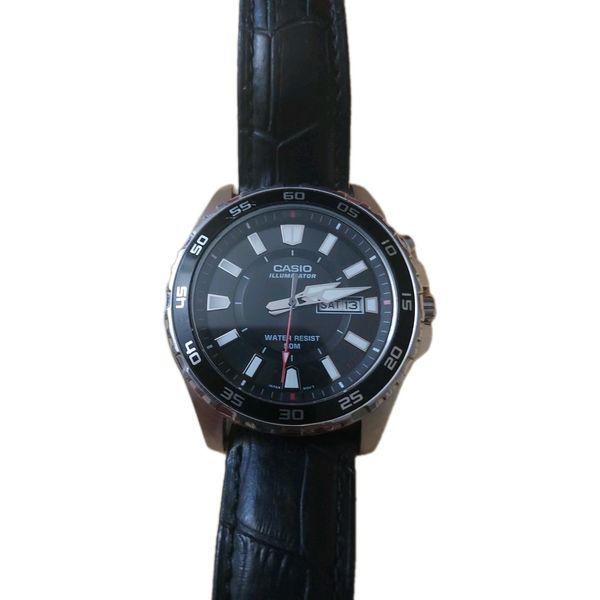 Casio Illuminator Men's Diver Watch 50 Meters Water Resistant ...