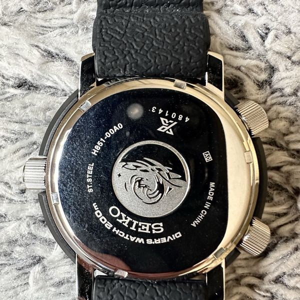 Seiko Arnie Prospex Men's Black Watch - SNJ025 - Excellent ...