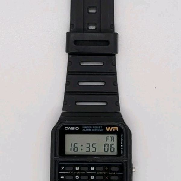 Casio WR CA-53W Calculator Watch [Works] | WatchCharts Marketplace