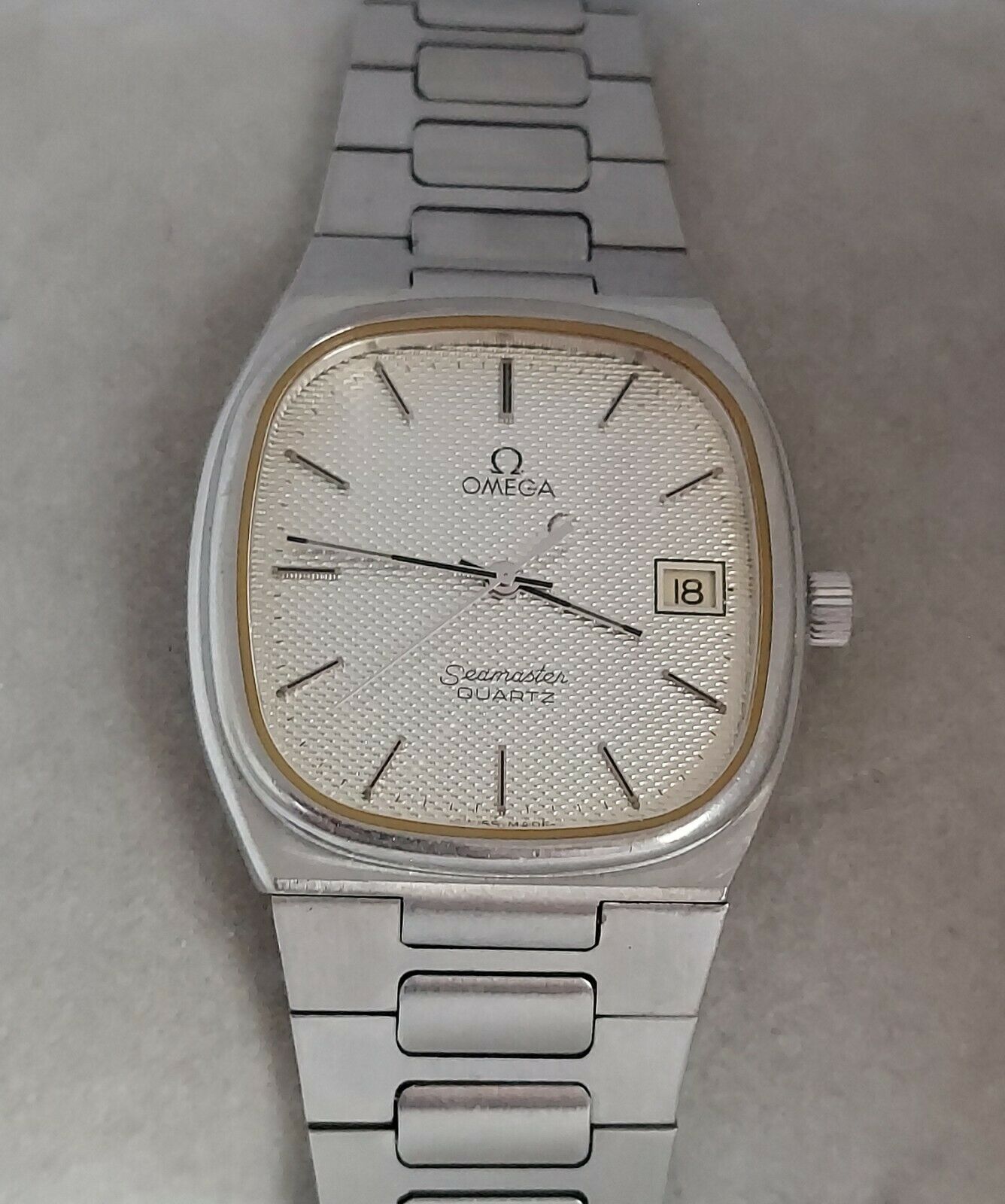 AMAZING! Omega Seamaster Quartz Watch Cal 1342 with Date 13 Jewels ...