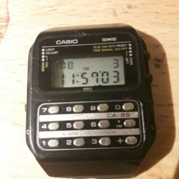 Vintage Casio CA 85 Calculator Watch | WatchCharts